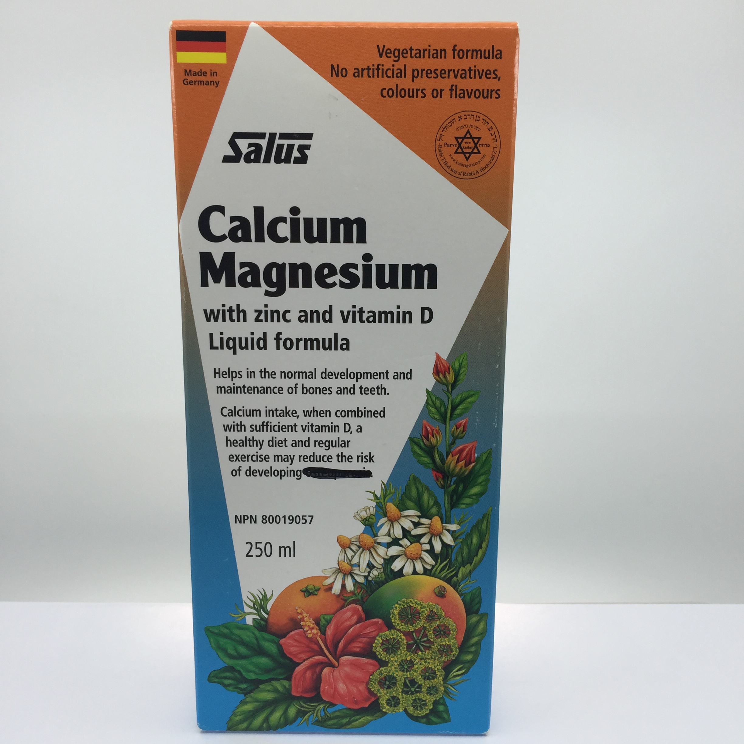 Salus Calcium Magnesium Syrup 250ml – HealthQuest Ltd.