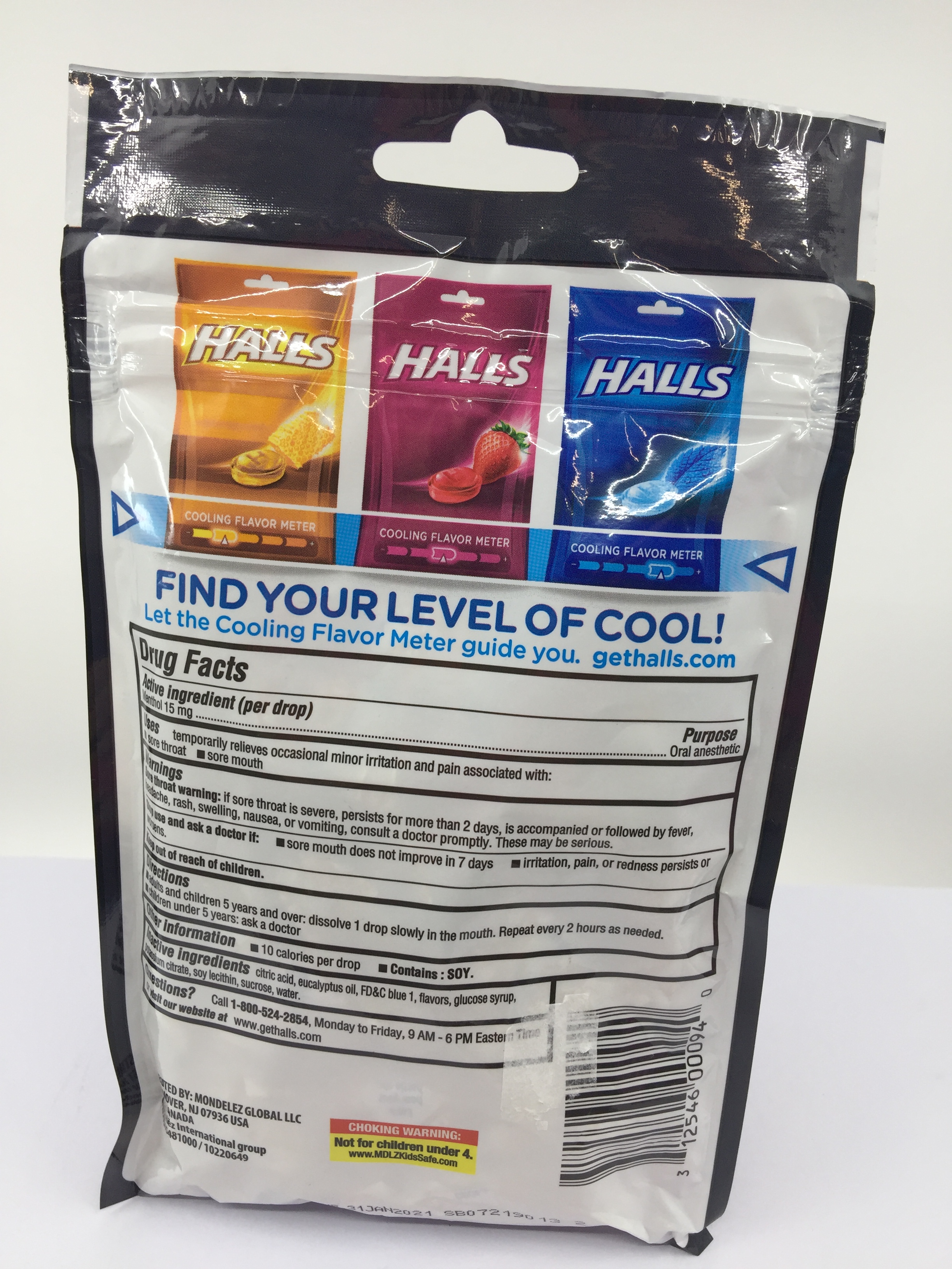 Halls Intense Cool (Extra Strong Menthol) Drops 30’S – HealthQuest Ltd.